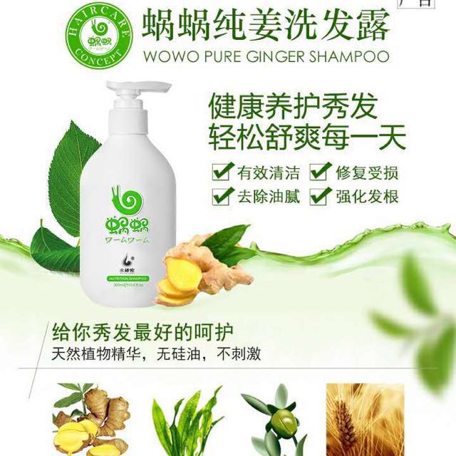 Wowo Pure Ginger Hair Shampoo (300ml), Beauty & Personal Care, Hair on ...