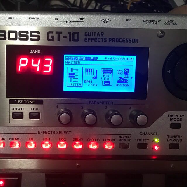 Boss Gt 10 Guitar Effects Processor at Ebony Heritage blog