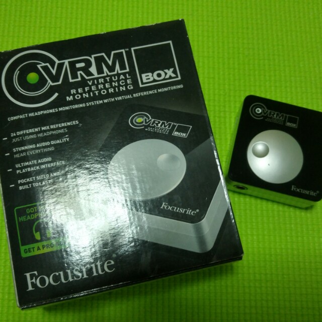 Focusrite VRM (Virtual Reference Monitoring) Box, Hobbies & Toys, Music ...