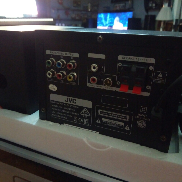 JVC DVD Micro Hi-Fi System UX-DN330A, Audio, Other Audio Equipment on ...