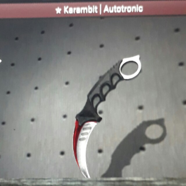 Karambit. Autotronic. Float 0.3, Video Gaming, Gaming Accessories, Game ...