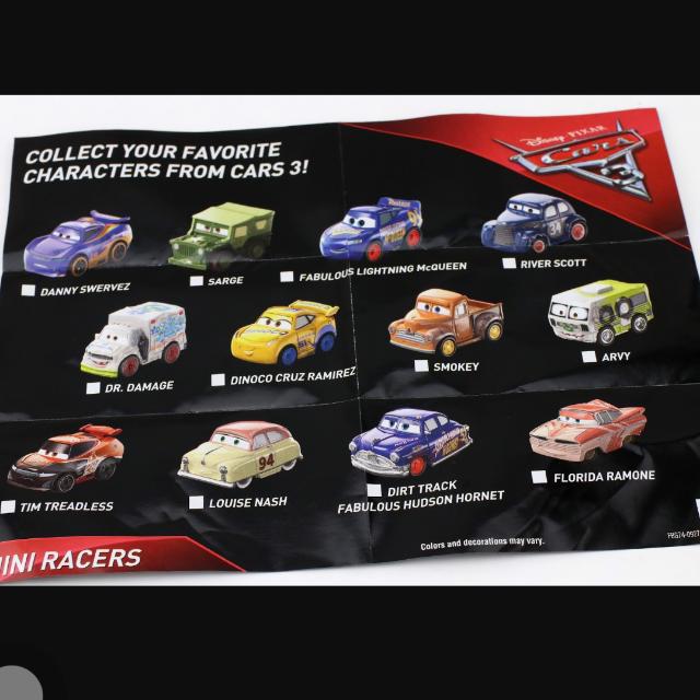 Mattel Disney Pixar Cars 3 Mini Racer, Hobbies & Toys, Collectibles ...