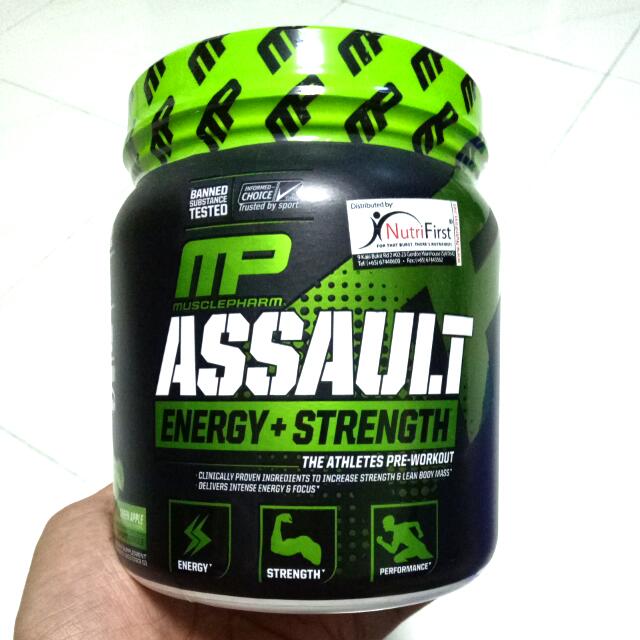 Mp Assault Pre Workout Bodybuilding | EOUA Blog