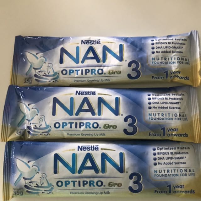 Nan step 3 sample, Babies & Kids, Nursing & Feeding, Weaning & Toddler ...