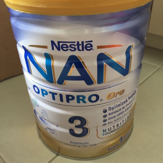 Nestle Nan Optipro Gro 3, Babies & Kids, Nursing & Feeding, Weaning ...