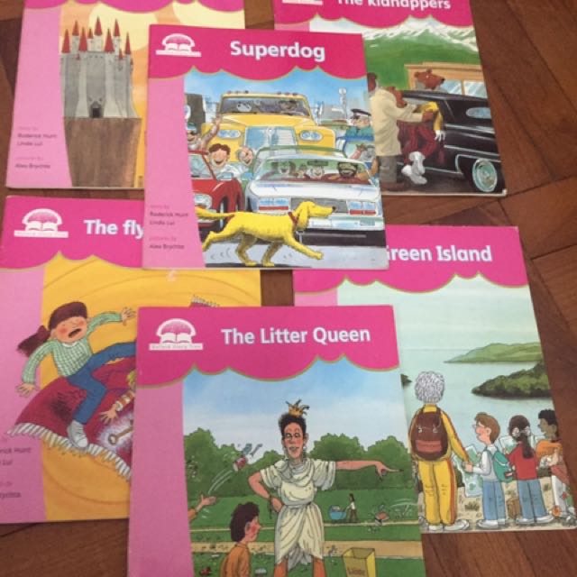 Oxford reading tree pink level 5 complete set 6 books, Hobbies & Toys ...