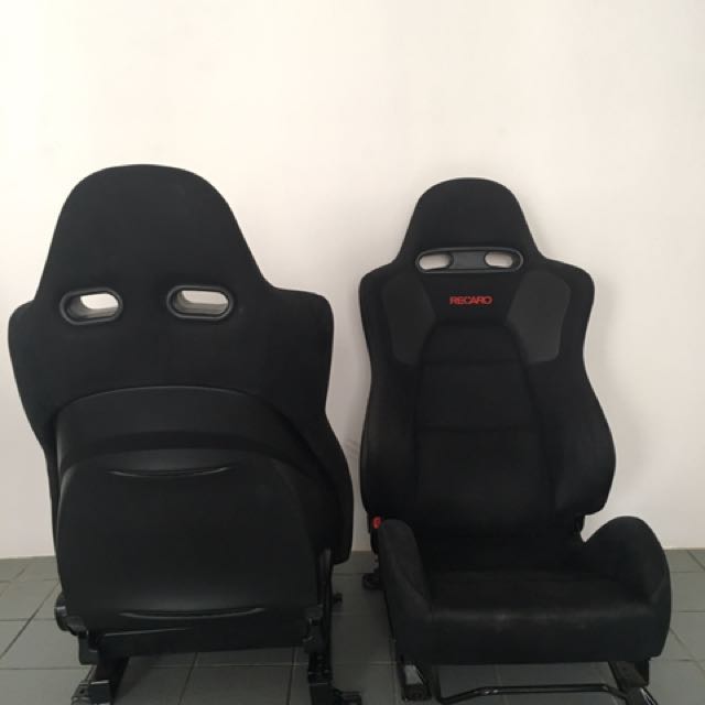 Recaro bucket racing seats (original reclinable), Car Accessories on ...