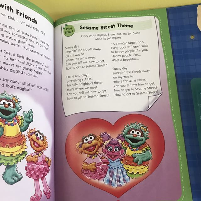 Sesame Street Music Player Storybook Reader's Digest Children's Books ...