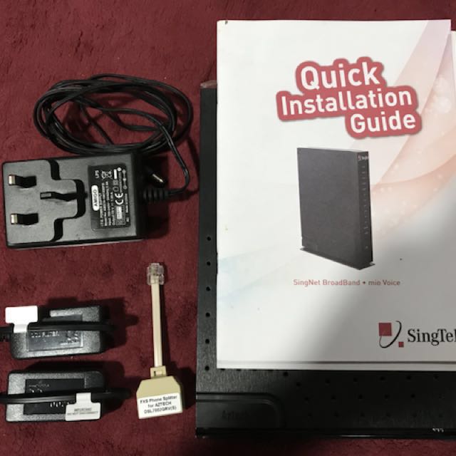 SingTel MIO TV Modem, Computers & Tech, Laptops & Notebooks on Carousell