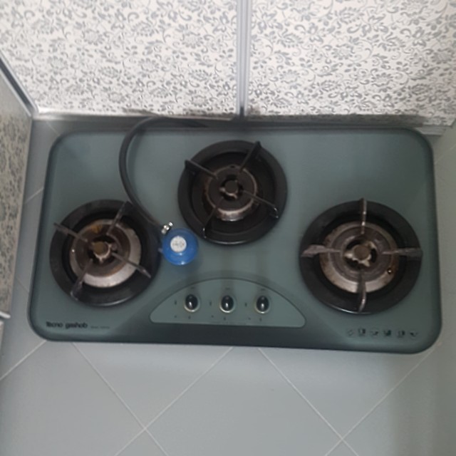 Techno gas hob stove model T333TG, TV & Home Appliances, Kitchen ...