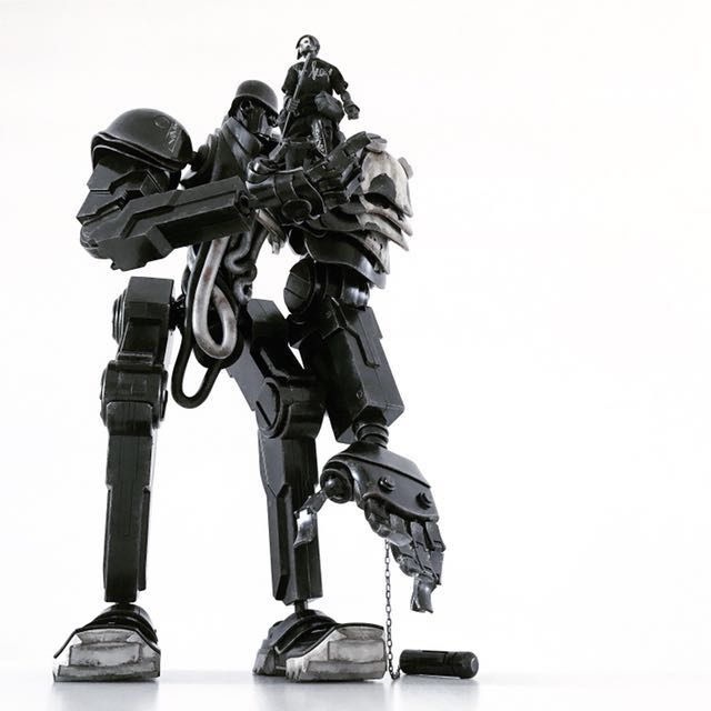 ThreeA 3A Deathmask TK Hunter with Tomorrow King Ashley Wood, Hobbies ...