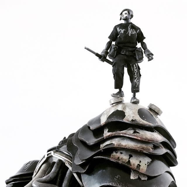 ThreeA 3A Deathmask TK Hunter with Tomorrow King Ashley Wood, Hobbies ...