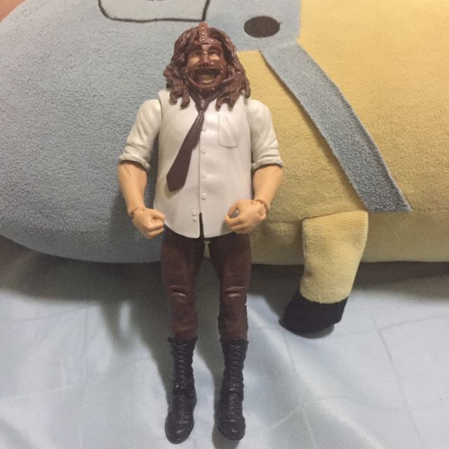 WWE mattel mankind figurine, Hobbies & Toys, Toys & Games on Carousell