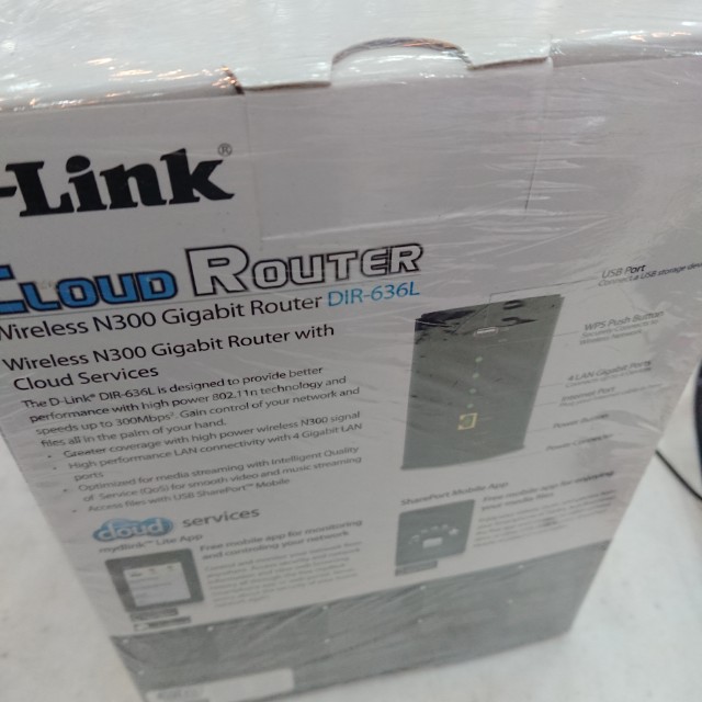 全新D-Link DIR-636L Gigabit Router 路由器, 電腦＆科技, 電腦周邊及配件, Wifi及上網相關產品 ...
