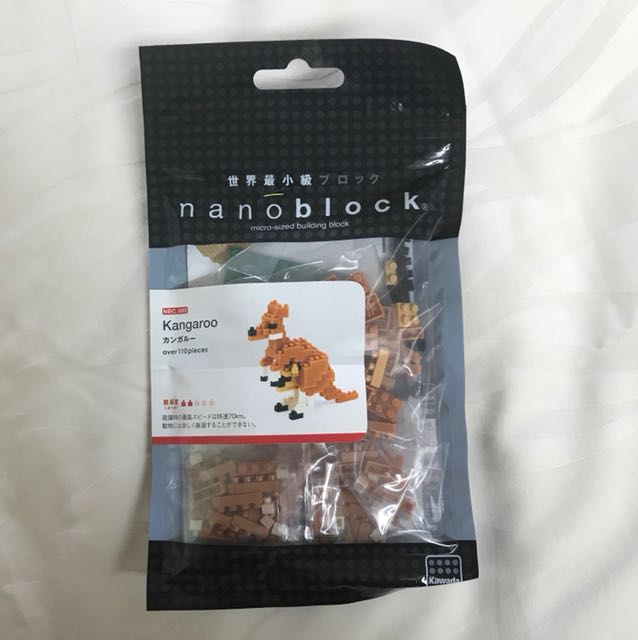 Kangaroo Nanoblock, Hobbies & Toys, Toys & Games on Carousell