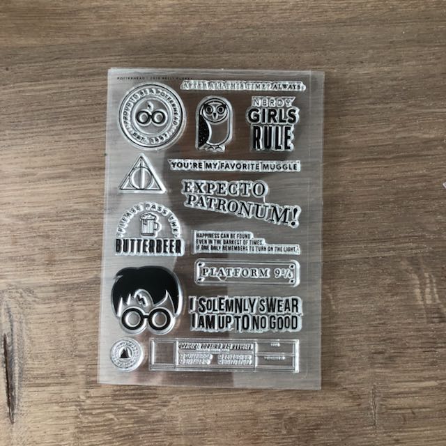 New LIMITED EDITION Kelly Purkey Potterhead Stamps & Studio Calico ...