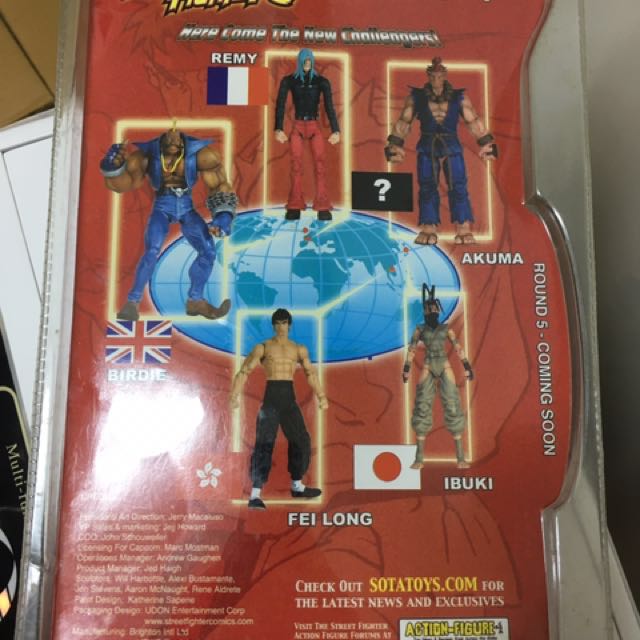 SOTA TOYS Street Fighter Round 4 Akuma (Shin Gouki/Akuma Color ...