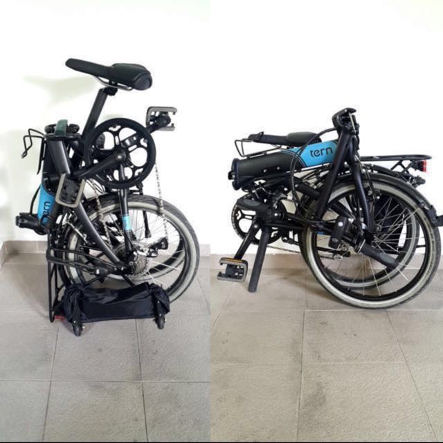 Tern Link D8 upgraded with Trolley Rack, Sports Equipment, Bicycles ...