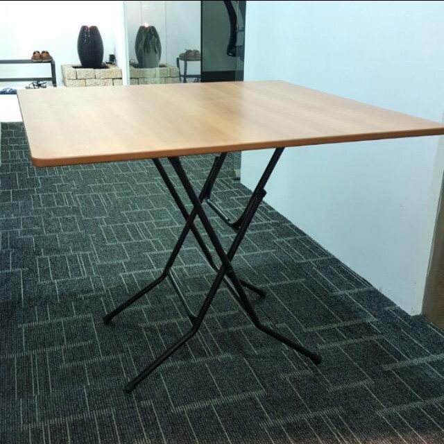 3ft x 3ft Solid foldable table, Furniture & Home Living, Furniture ...
