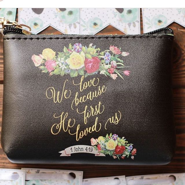 Bible verse coin purse, Women's Fashion, Bags & Wallets, Purses ...