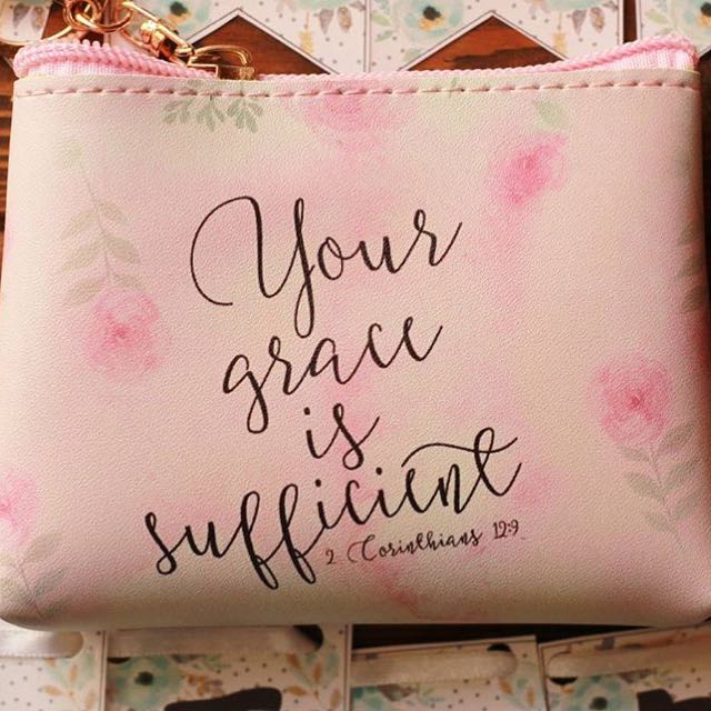 Bible verse coin purse, Women's Fashion, Bags & Wallets, Purses ...