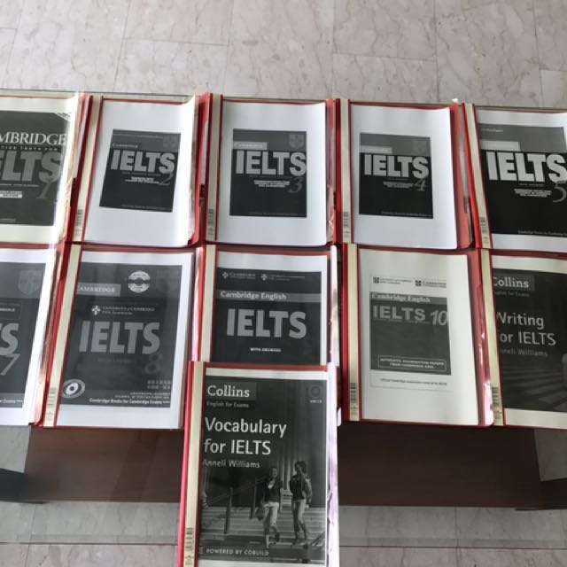 CAMBRIDGE / COLLINS / BRITISH COUNCIL IELTS Preparation Book Kit ...