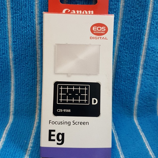 Canon Eg focusing screen, Photography, Cameras on Carousell
