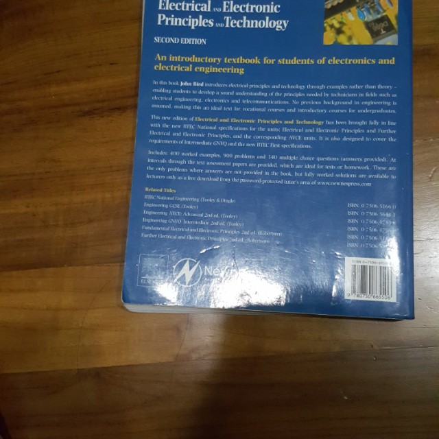 Electrical and Electronic Principles and Technology - John Bird ...