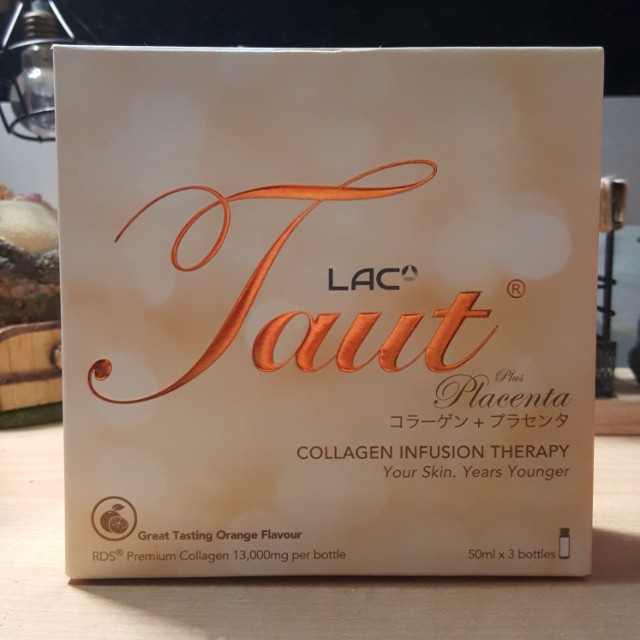 Lac Taut Placenta (collagen drink), Health & Nutrition, Health ...
