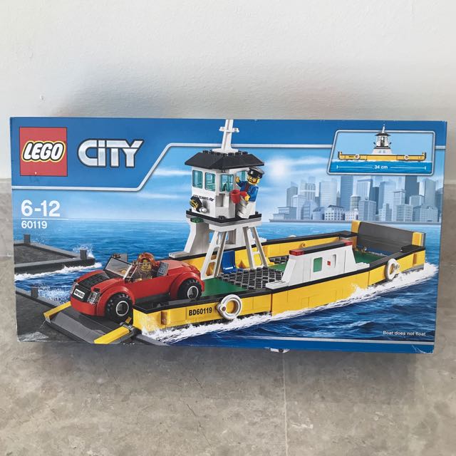 LEGO CITY Ferry 60119, Hobbies & Toys, Toys & Games on Carousell
