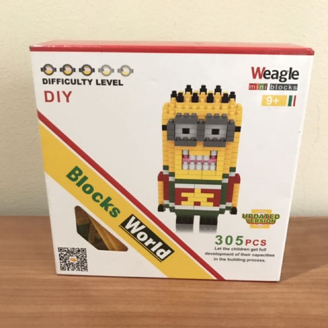 Minions mini blocks, Babies & Kids, Infant Playtime on Carousell