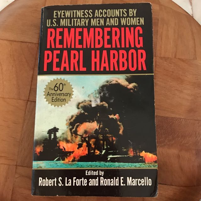 SALES "Remembering Pearl Harbor" Book, Hobbies & Toys, Books ...