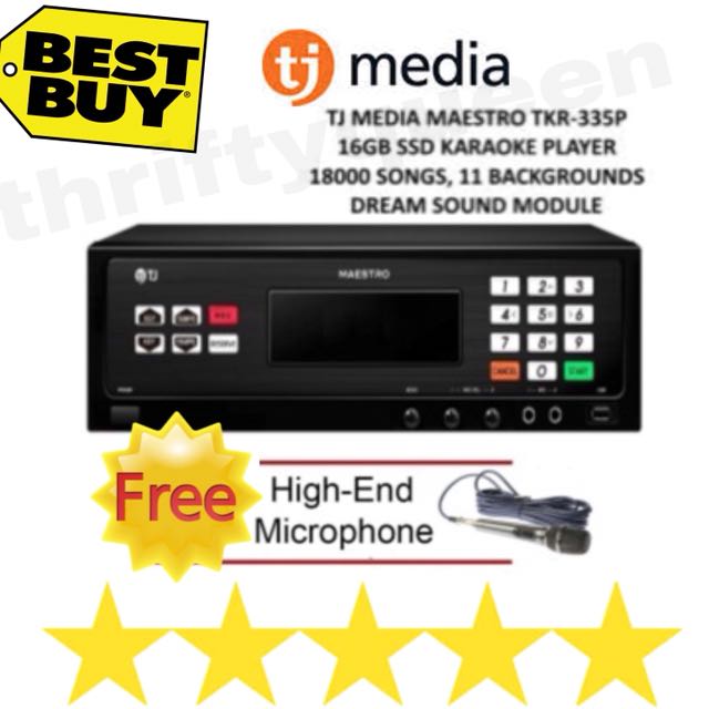 ⭐️TJ Media Maestro TKR-335P, Audio, Other Audio Equipment on Carousell
