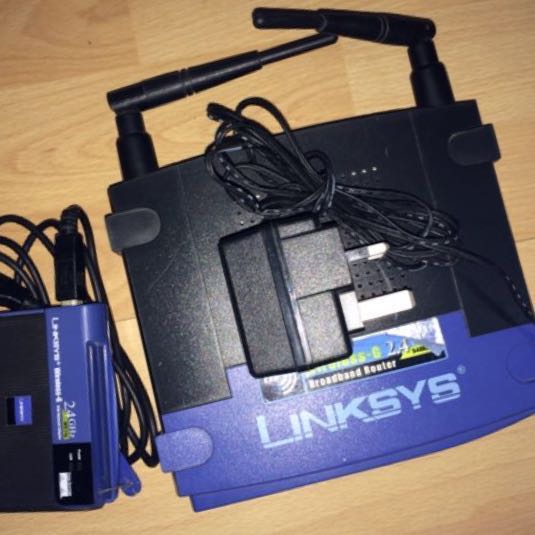 Wireless Router And Usb Adapter Computers Tech Parts Accessories Cables Adaptors On