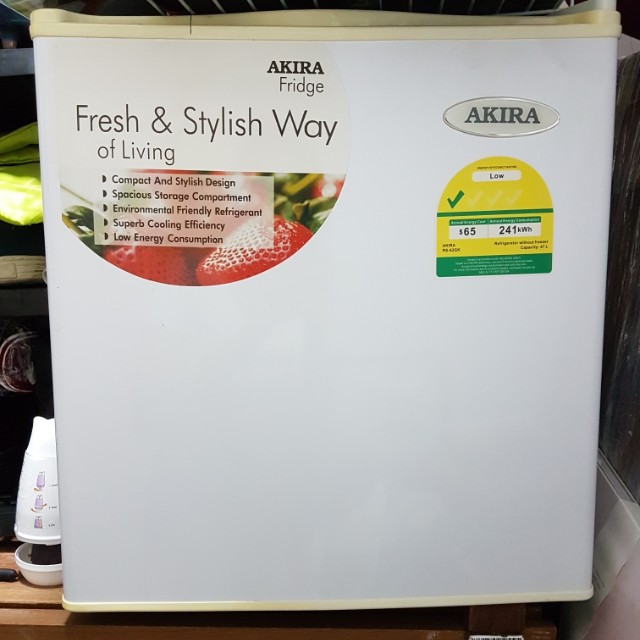 Akira 62L mini fridge, TV & Home Appliances, Kitchen Appliances ...
