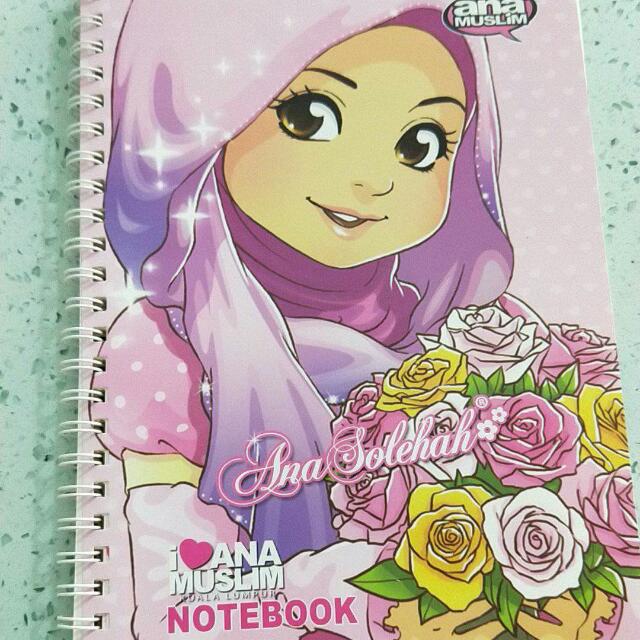 Ana Muslim NoteBook, Hobbies & Toys, Books & Magazines, Children's Books on Carousell