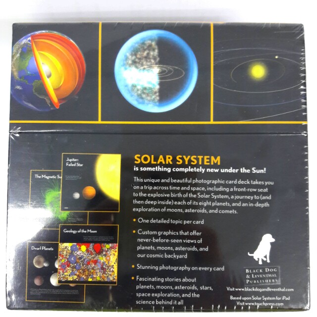 BNIB Solar System card, Hobbies & Toys, Toys & Games on Carousell