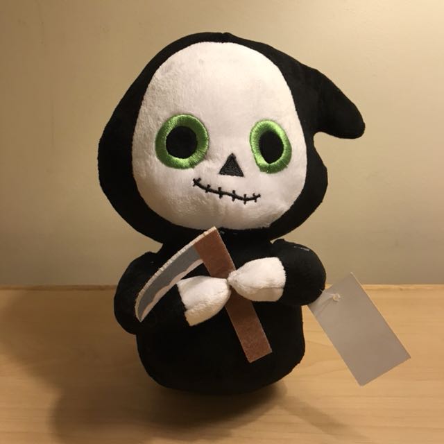 Grim Reaper Toy Plush Hobbies And Toys Toys And Games On Carousell