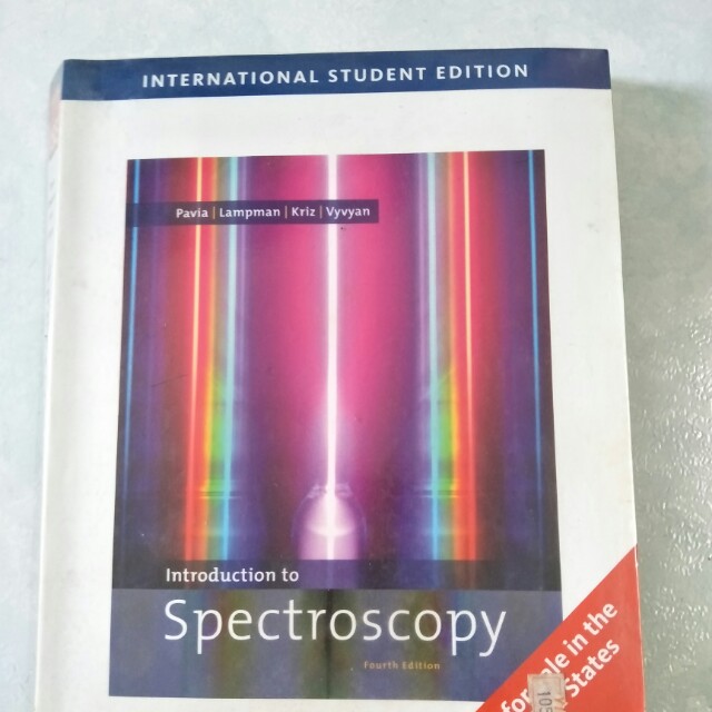 Introduction to Spectroscopy, fourth edition, Hobbies & Toys, Books ...