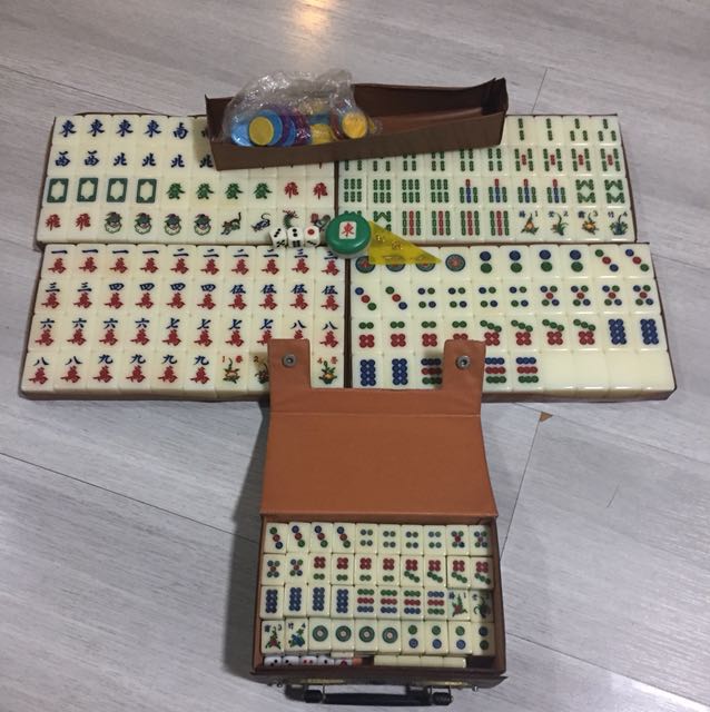 Mahjong Set + mini mahjong Set, Babies & Kids, Baby Nursery & Kids ...