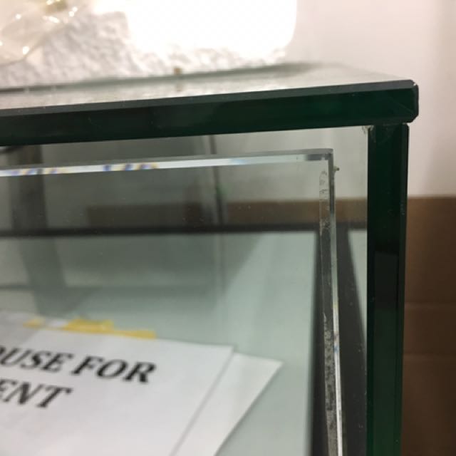 meja kaca display table, Furniture & Home Living, Furniture, Tables ...