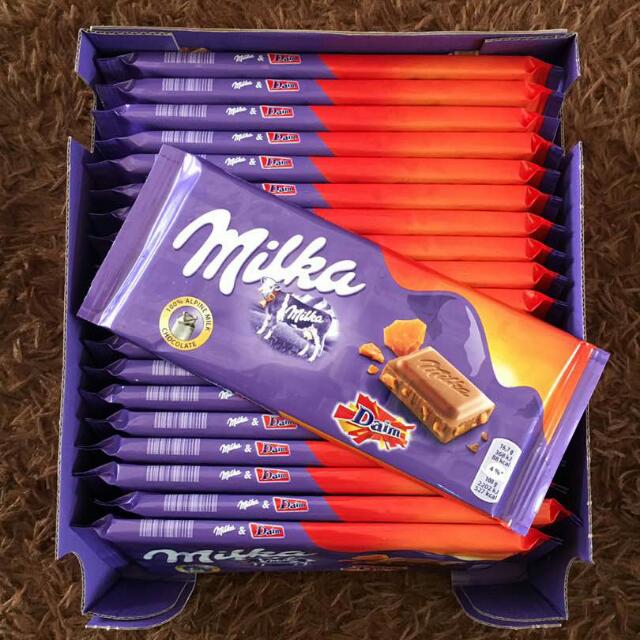 Milka Daim, Food & Drinks, Packaged & Instant Food on Carousell
