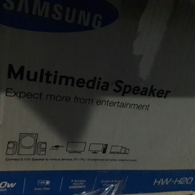 Samsung multimedia speaker hw-h20, Audio, Soundbars, Speakers ...