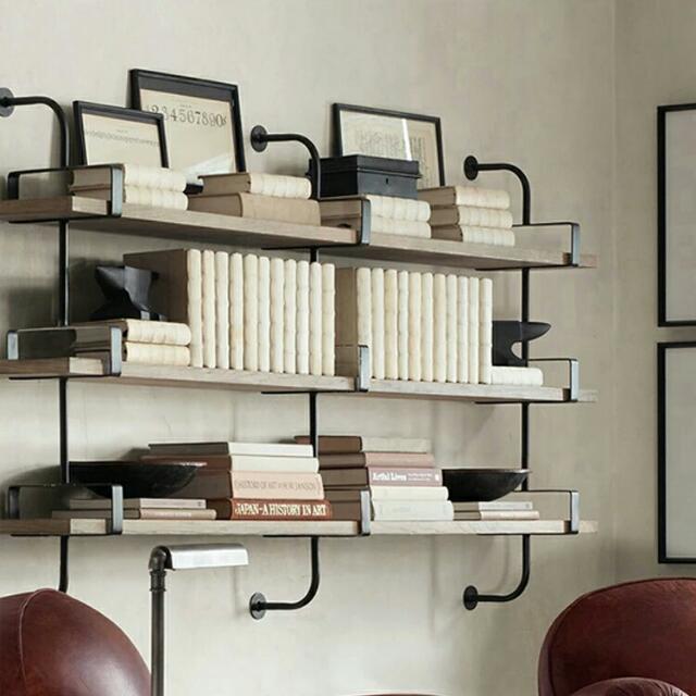3 Tier Industrial Shelving, Furniture & Home Living, Home Decor, Vases ...