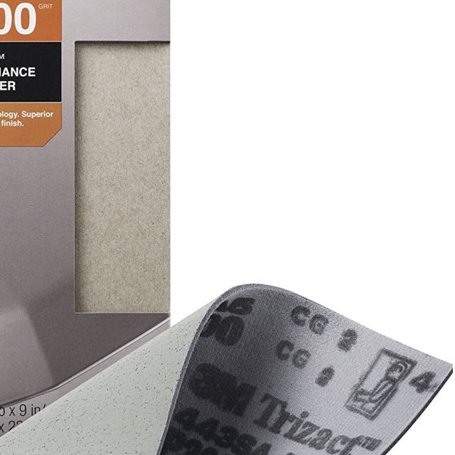 3M 5000 grit sponge Trizact sand paper auto detailing, Car Accessories ...