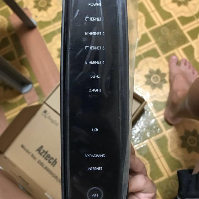 Aztech 8800 Router Modem, Computers & Tech, Parts & Accessories ...