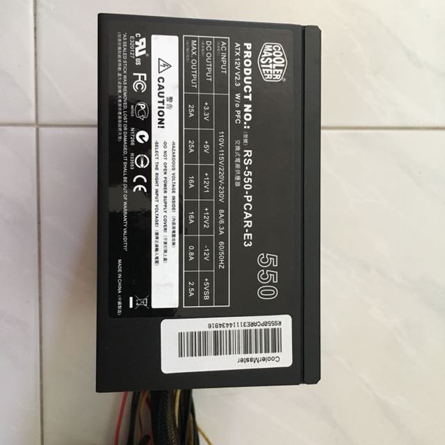 Cooler Master RS550, Electronics, Computer Parts & Accessories on Carousell