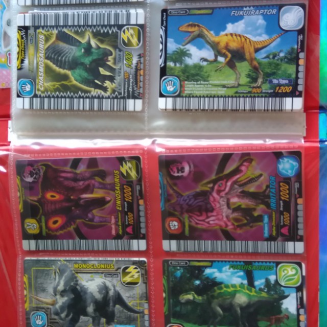 Dinosaur King arcade cards, Hobbies & Toys, Toys & Games on Carousell