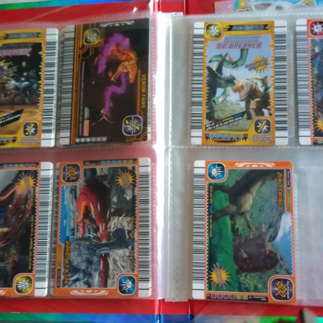 Dinosaur King arcade cards, Hobbies & Toys, Toys & Games on Carousell