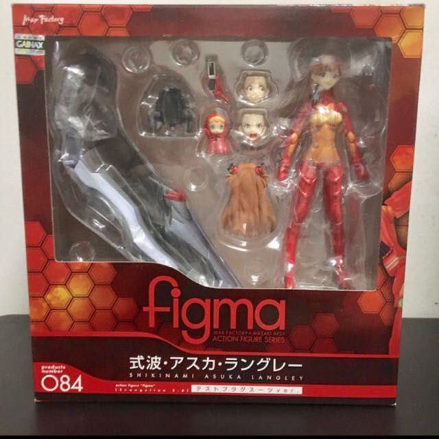 figma 084 Shikinami Asuka Langley: Test Plugsuit ver. Evangelion 2.0 ...